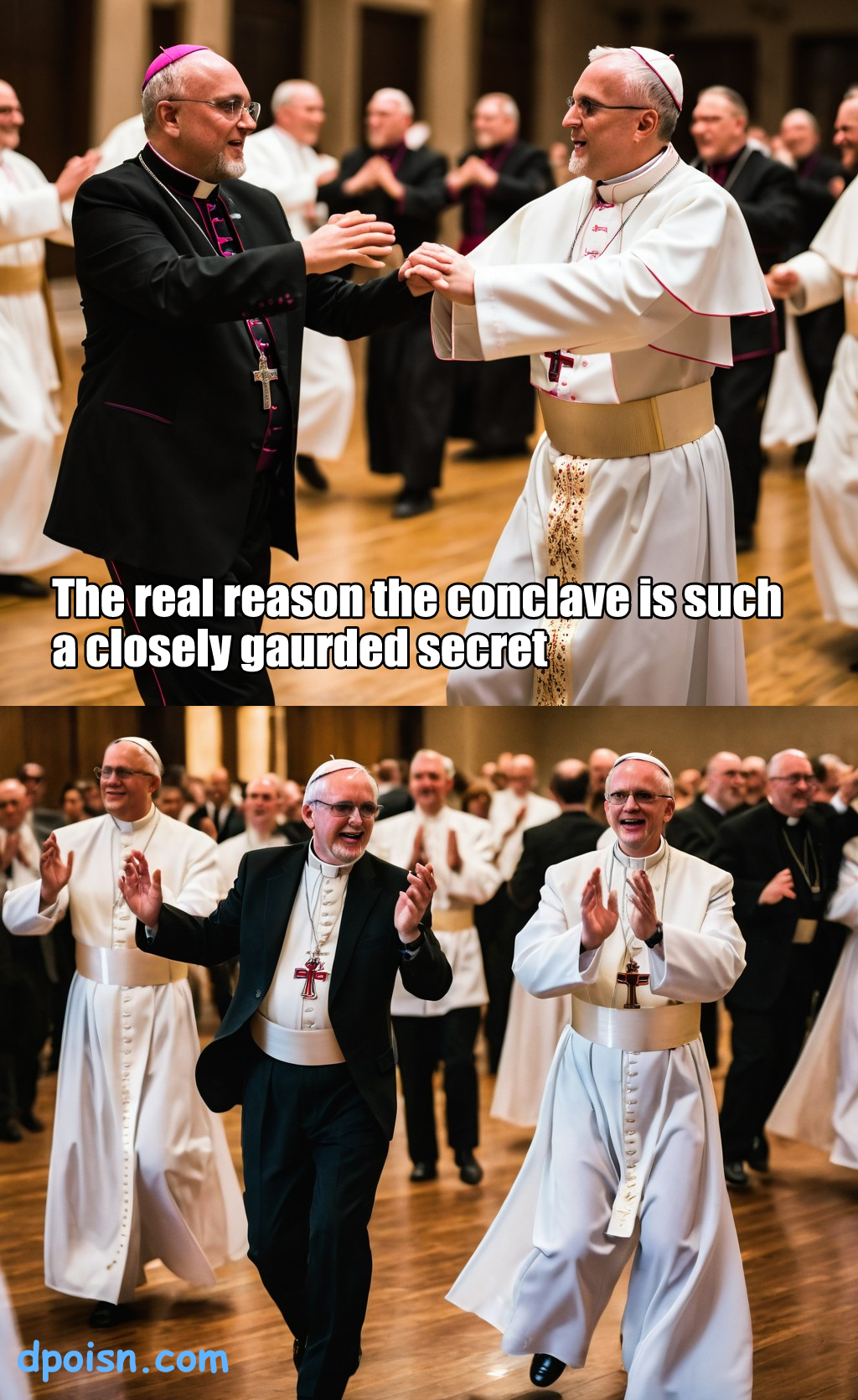 FARK.com: (13662714) So that's how it is inside the papal conclave
